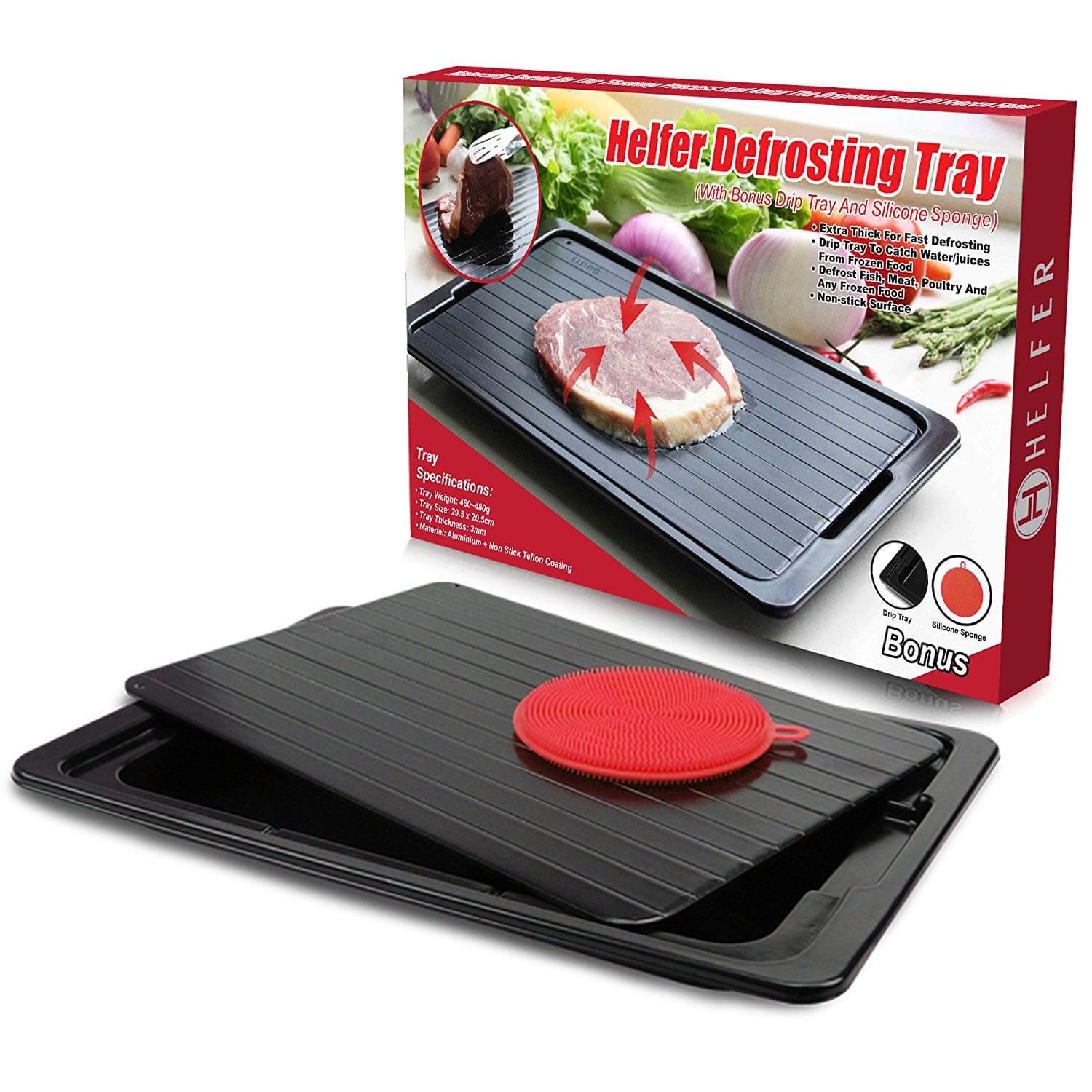 Top 10 Best Defrosting Tray 2020 Reviews & Buying Guide | Cookware Stuffs